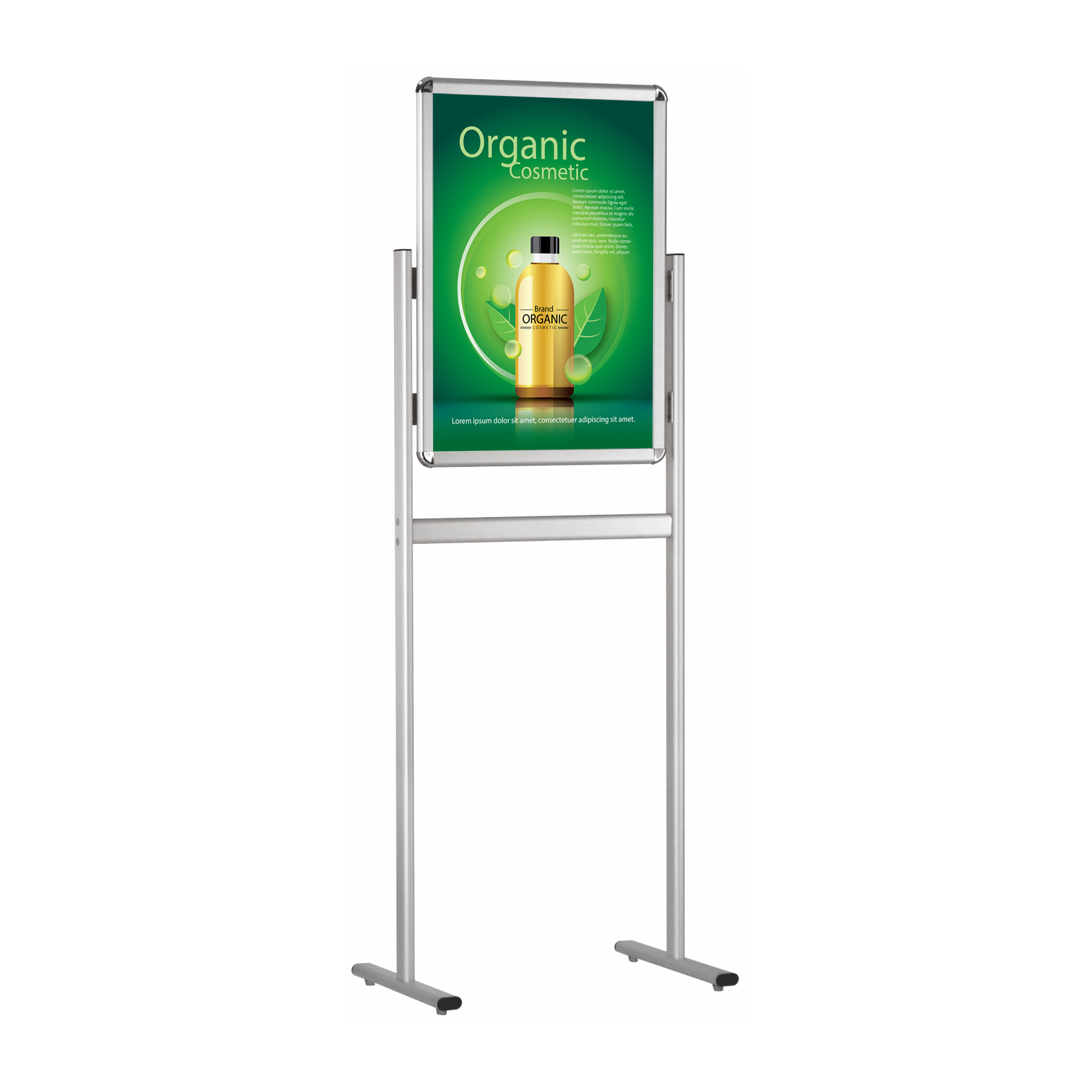 Classic Poster Stand "Semi" - Ores Display Systems