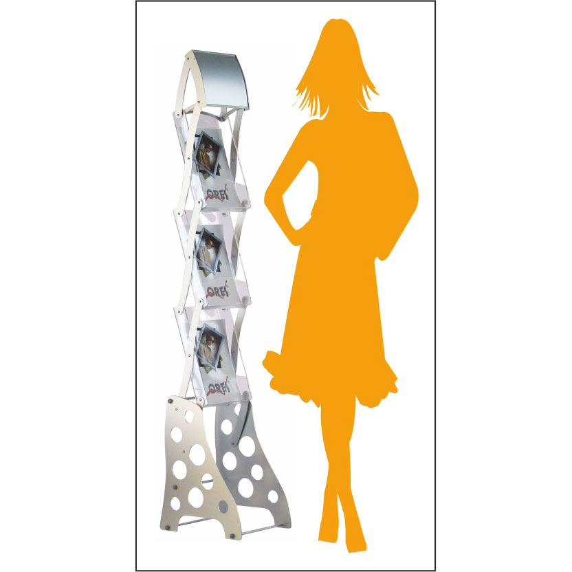 Foldable Brochure Stand - Ores Display Systems