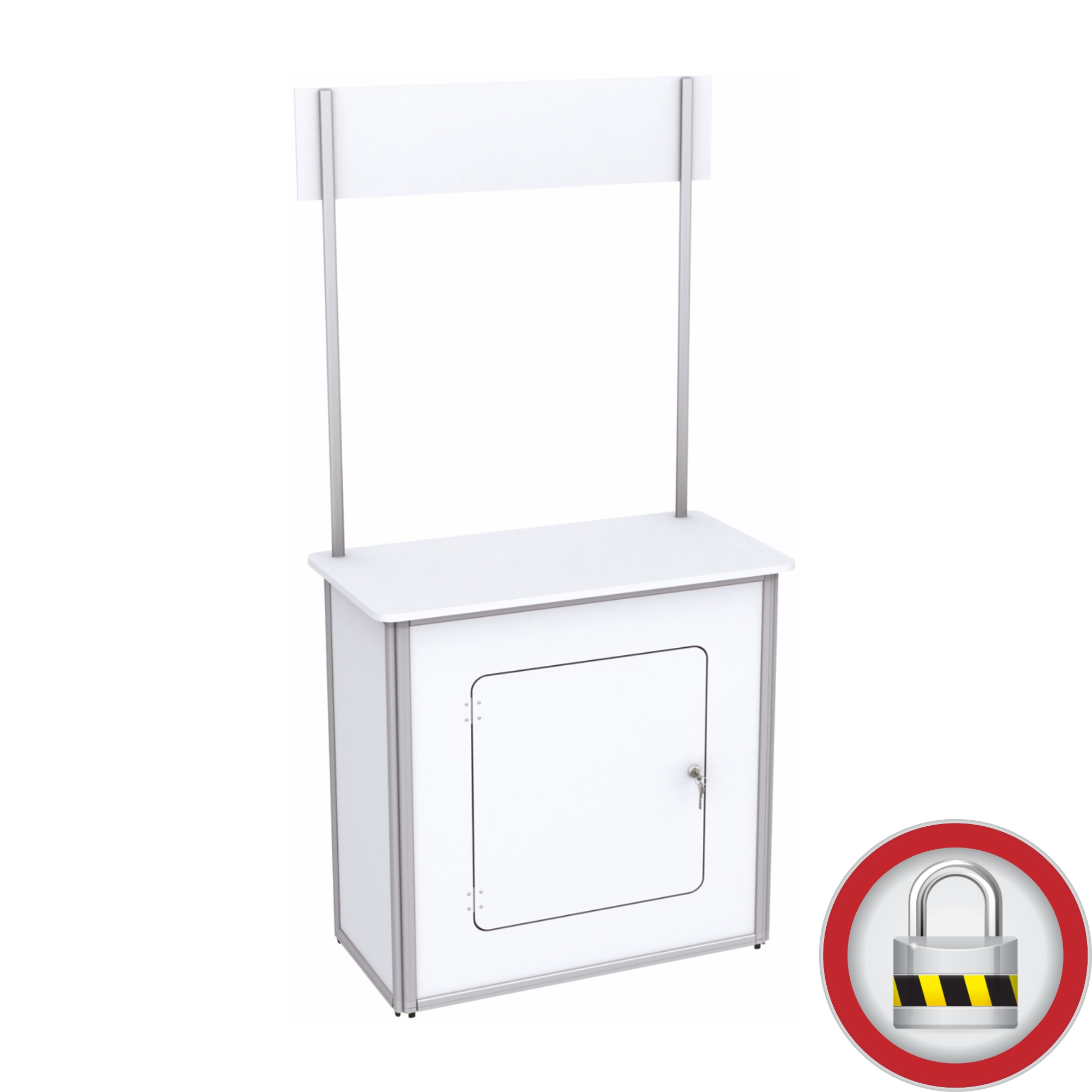 Folding Counter "Lockable" - Ores Display Systems