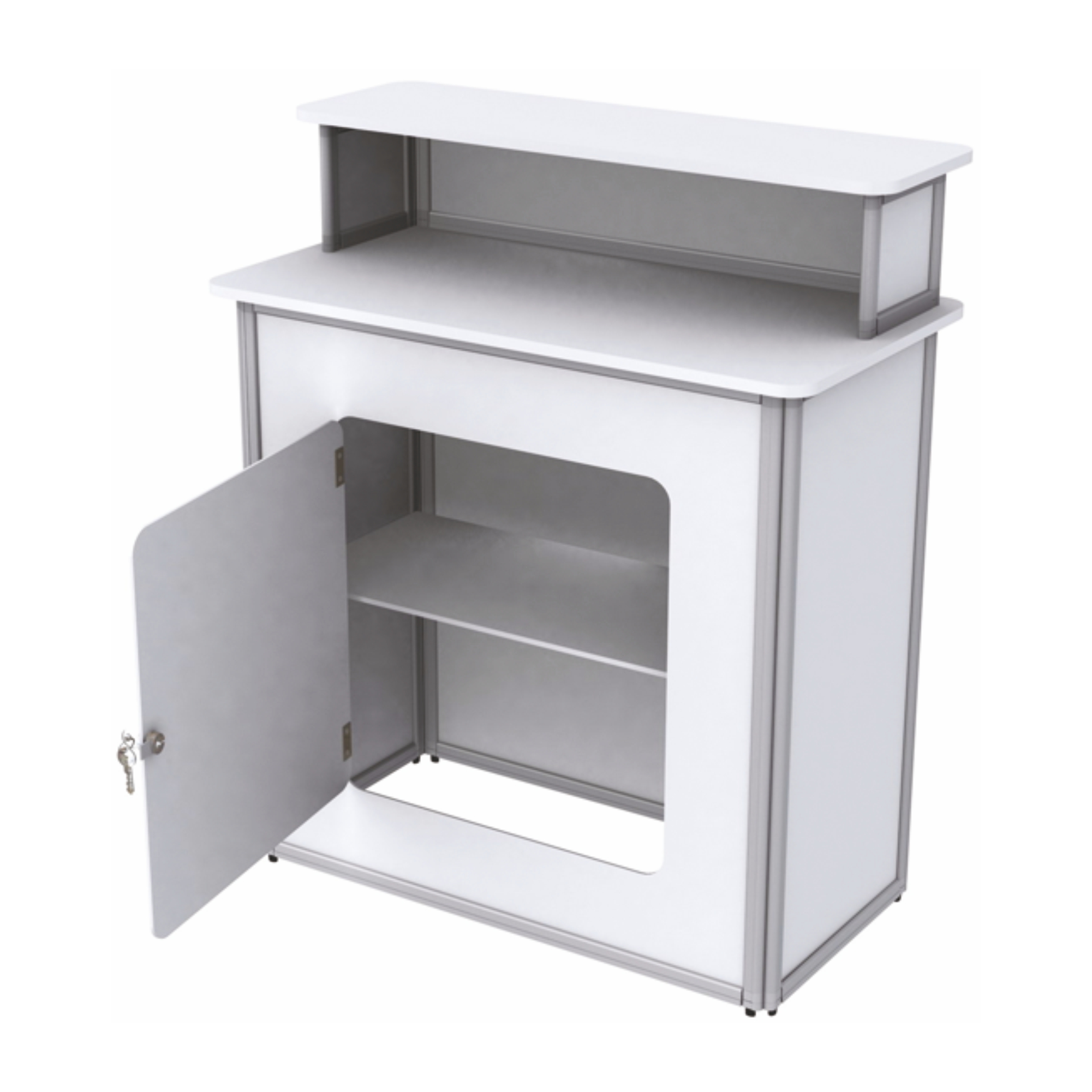 Folding Counter "Lockable" - Ores Display Systems