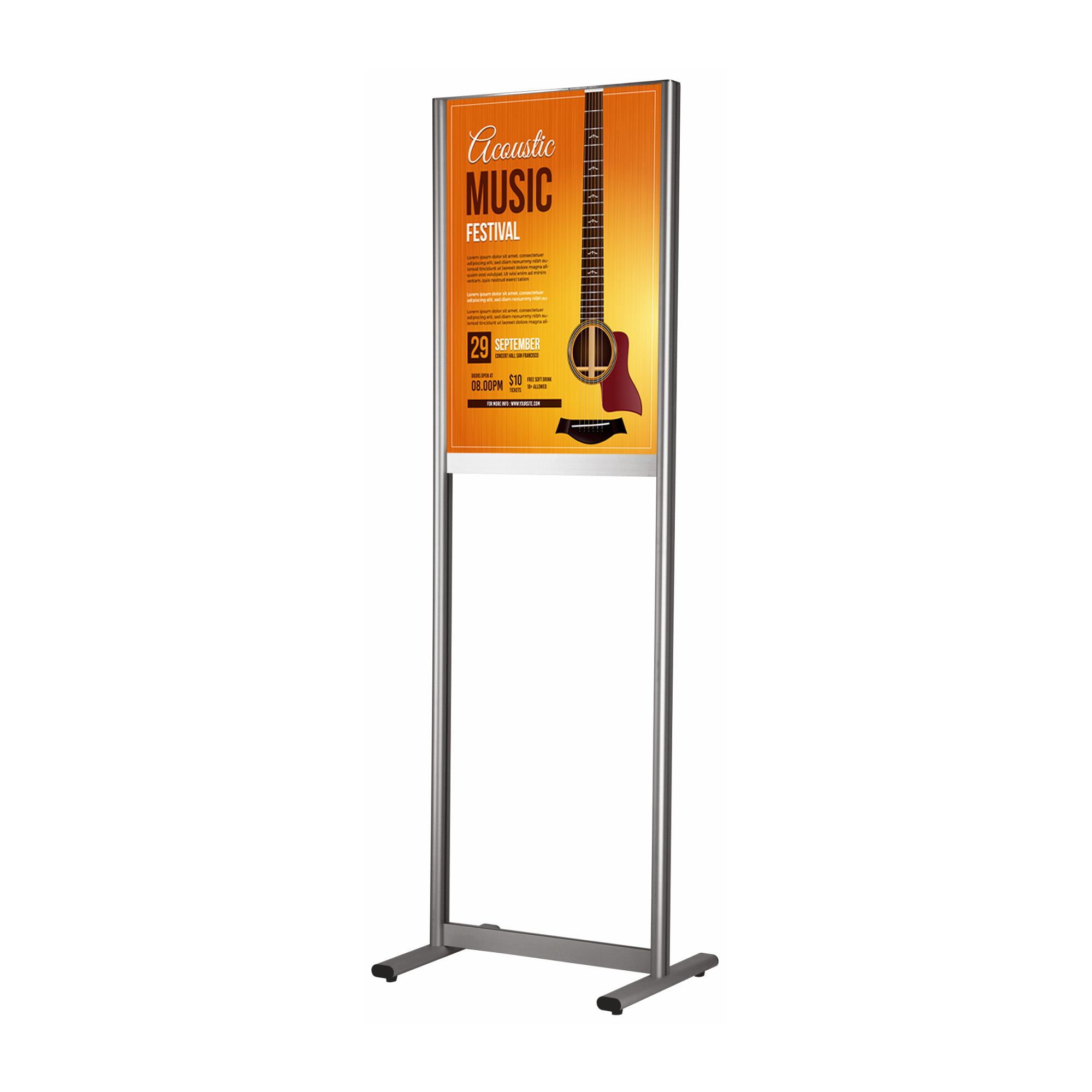 Slide in Stand "Integral" - Ores Display Systems