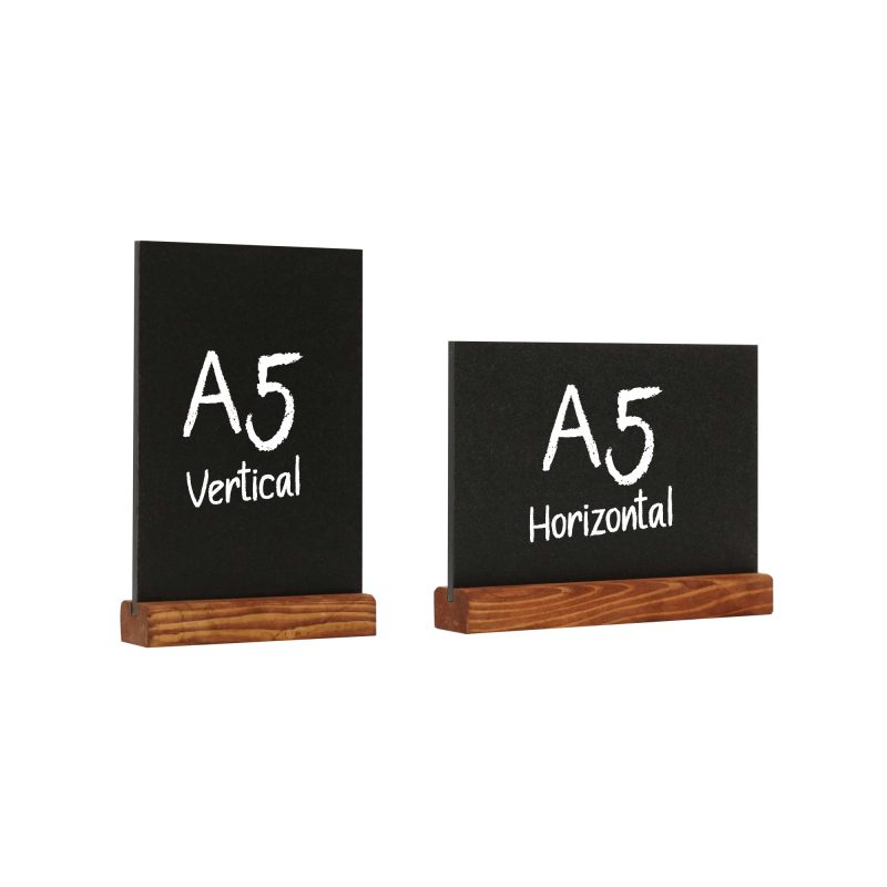 Table Top Chalk Board - Ores Display