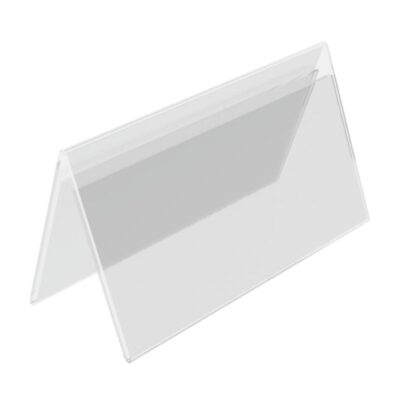 Acrylic Table Tent Sign Holder - Ores Display