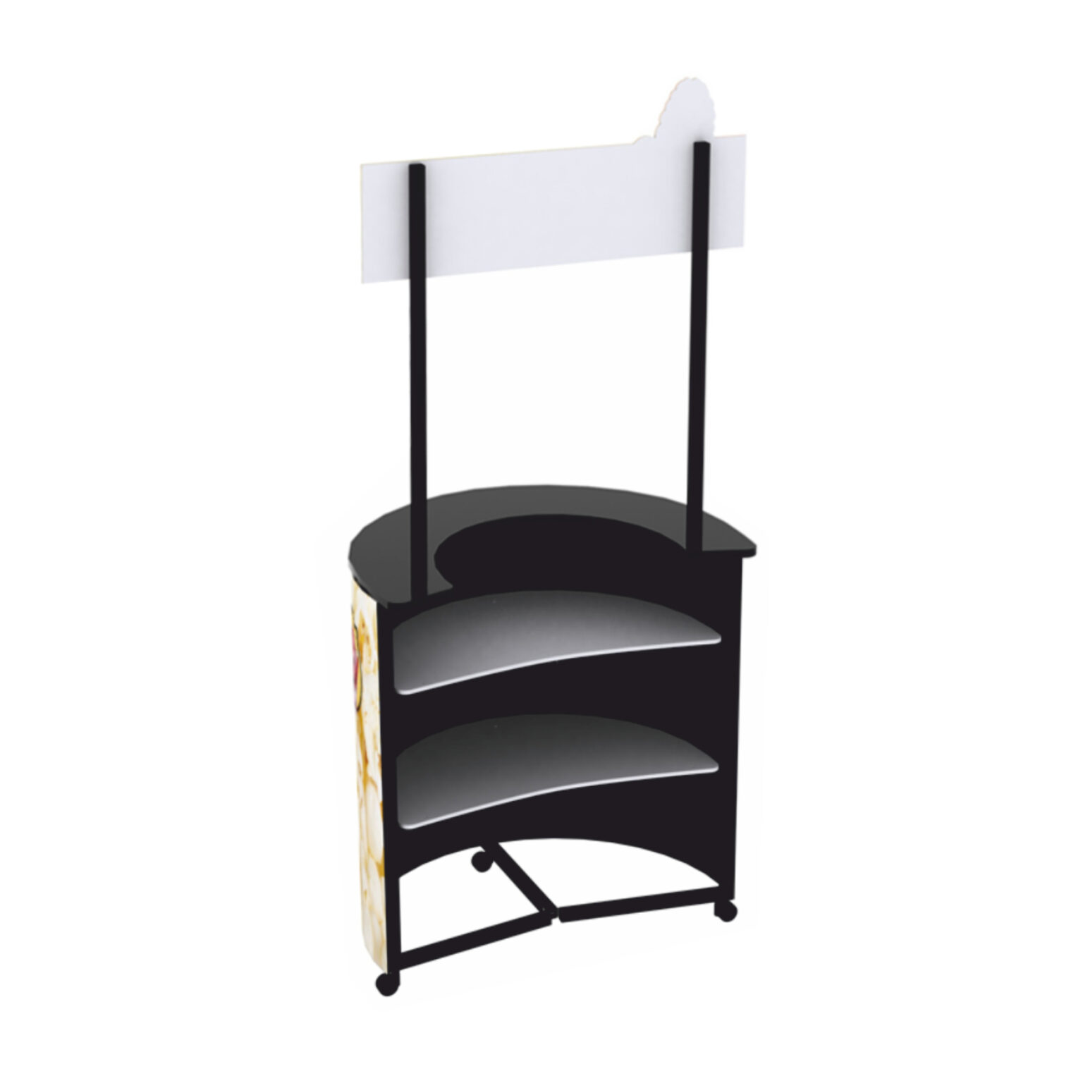 Collapsible Reception Counter - Ores Display