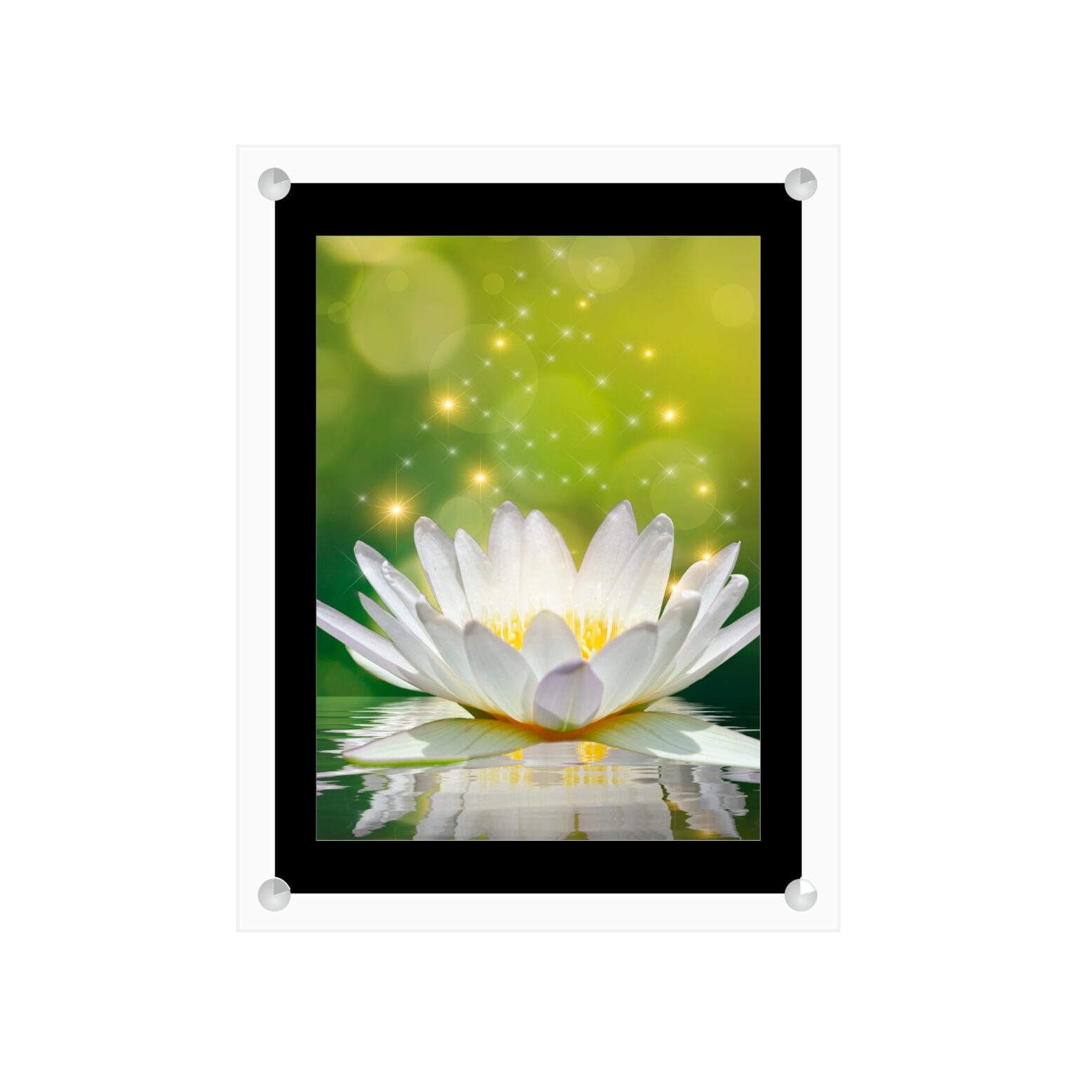Crystal LED Frame - Wall Mounted - Ores Display