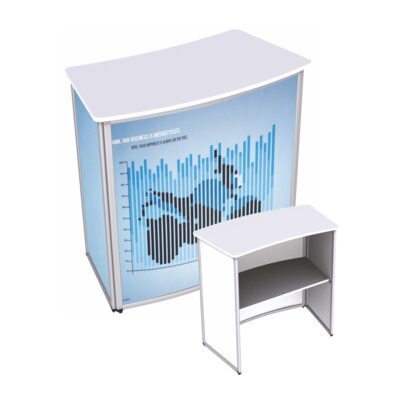 Folding Counter "Oval" - Ores Display