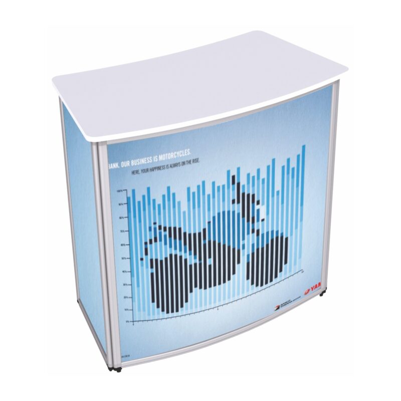 Folding Counter "Oval" - Ores Display