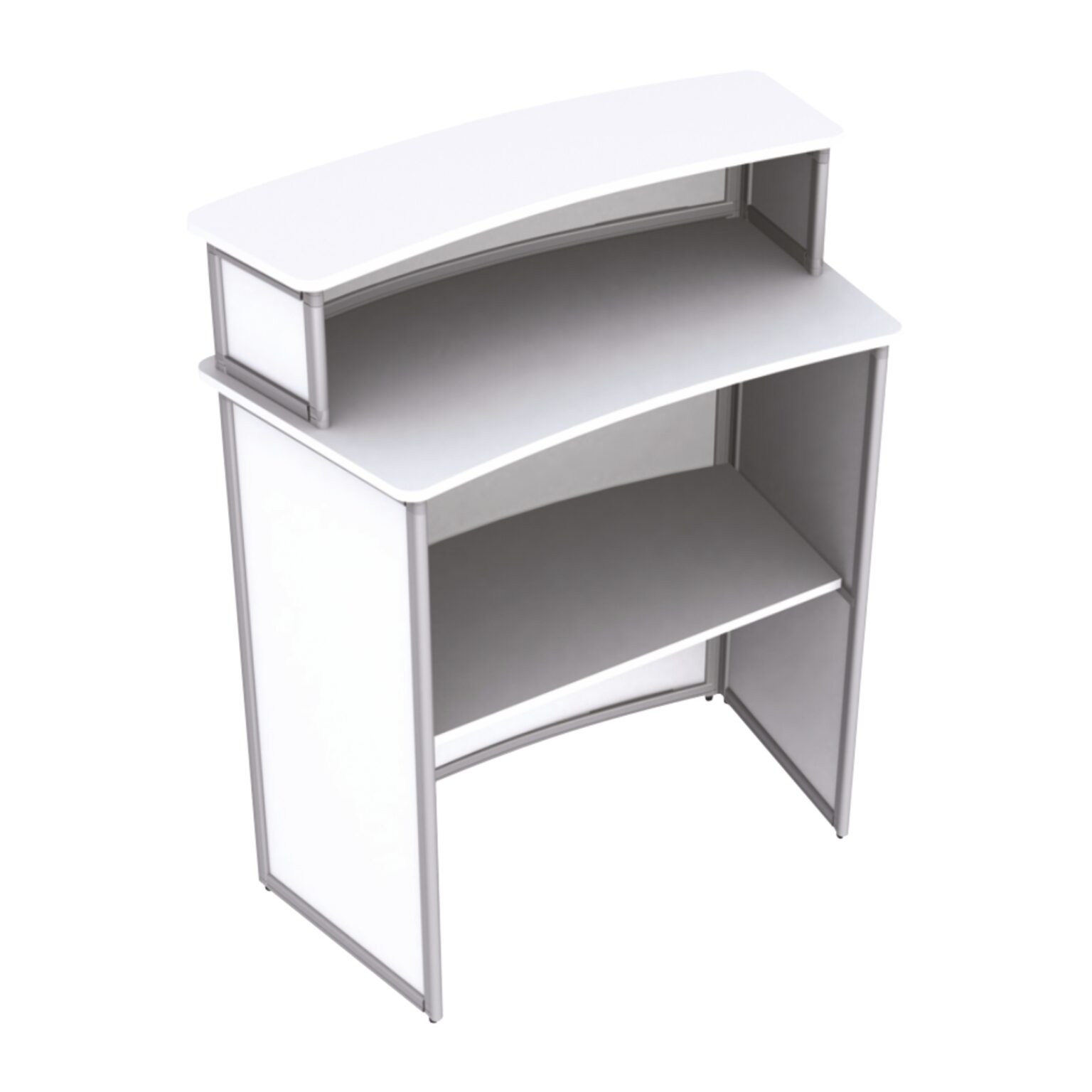 Folding Double Counter "Oval" - Ores Display