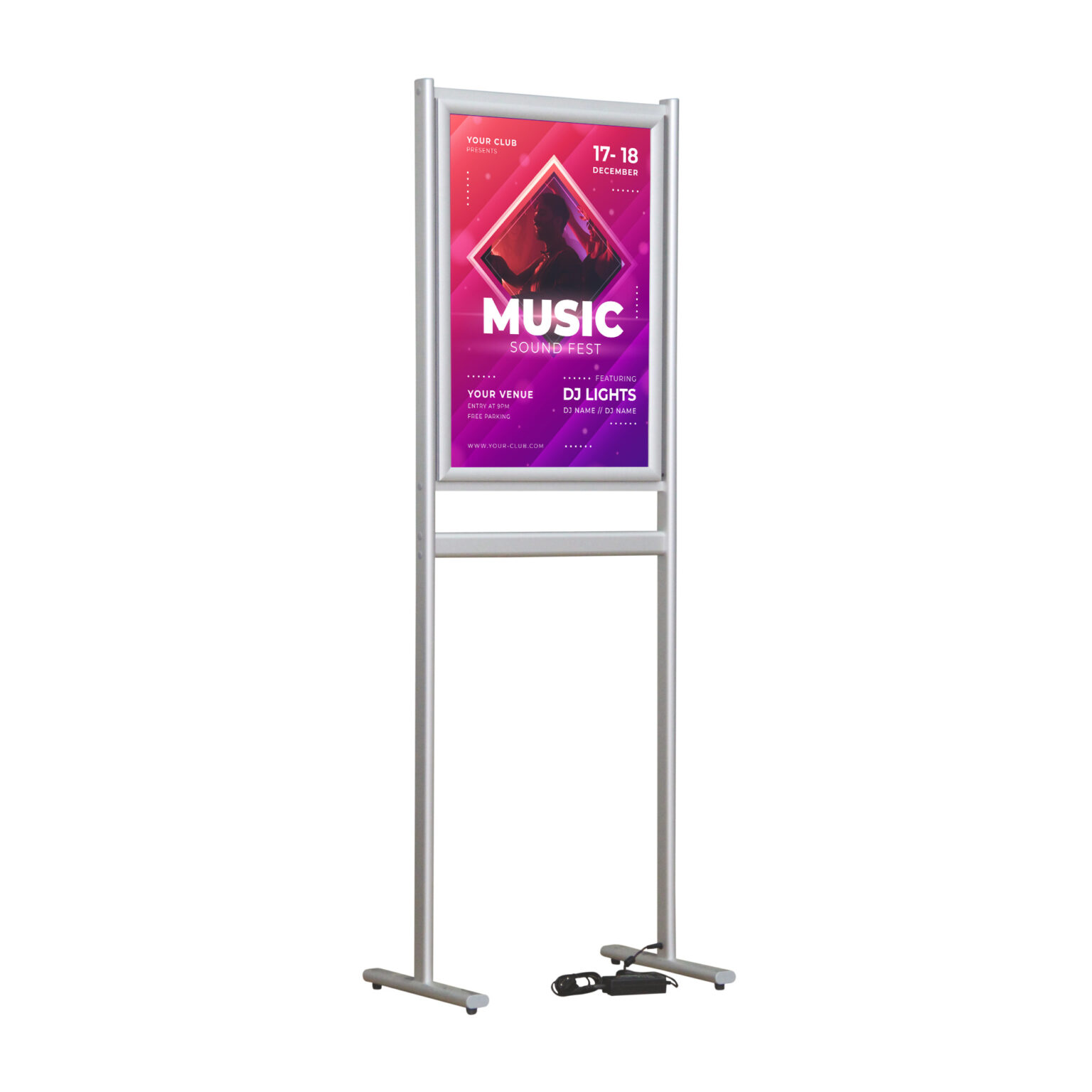 LED Light Stand - Ores Display