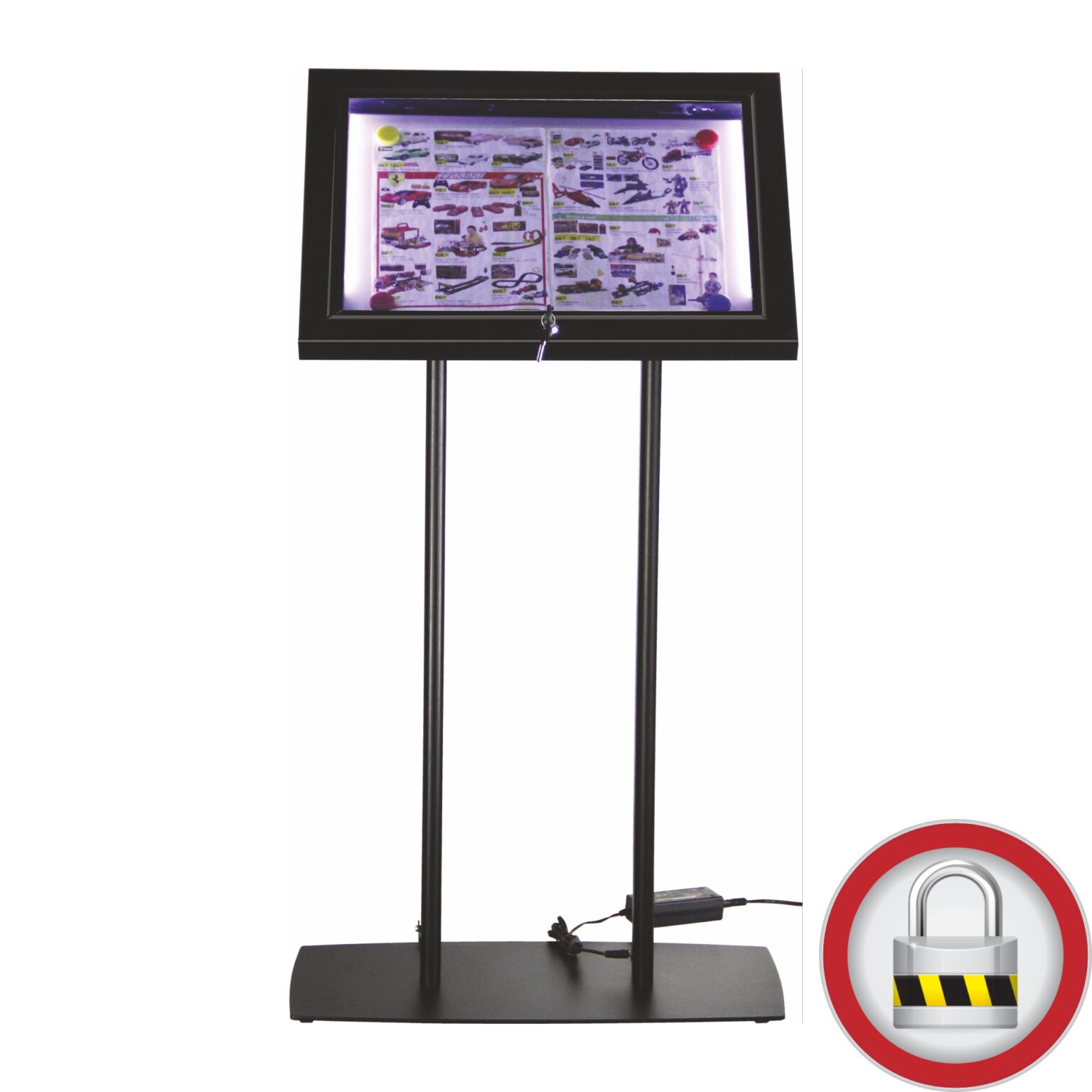 Lockable Menuboard "LED" - Ores Display