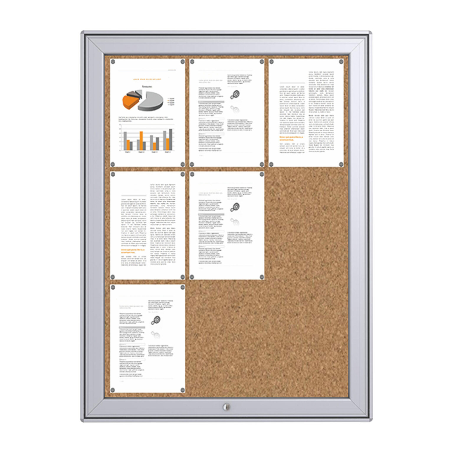 MAXI Notice Board "Cork" - Ores Display