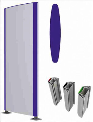 Delta Pylons Convex Design - Ores Display