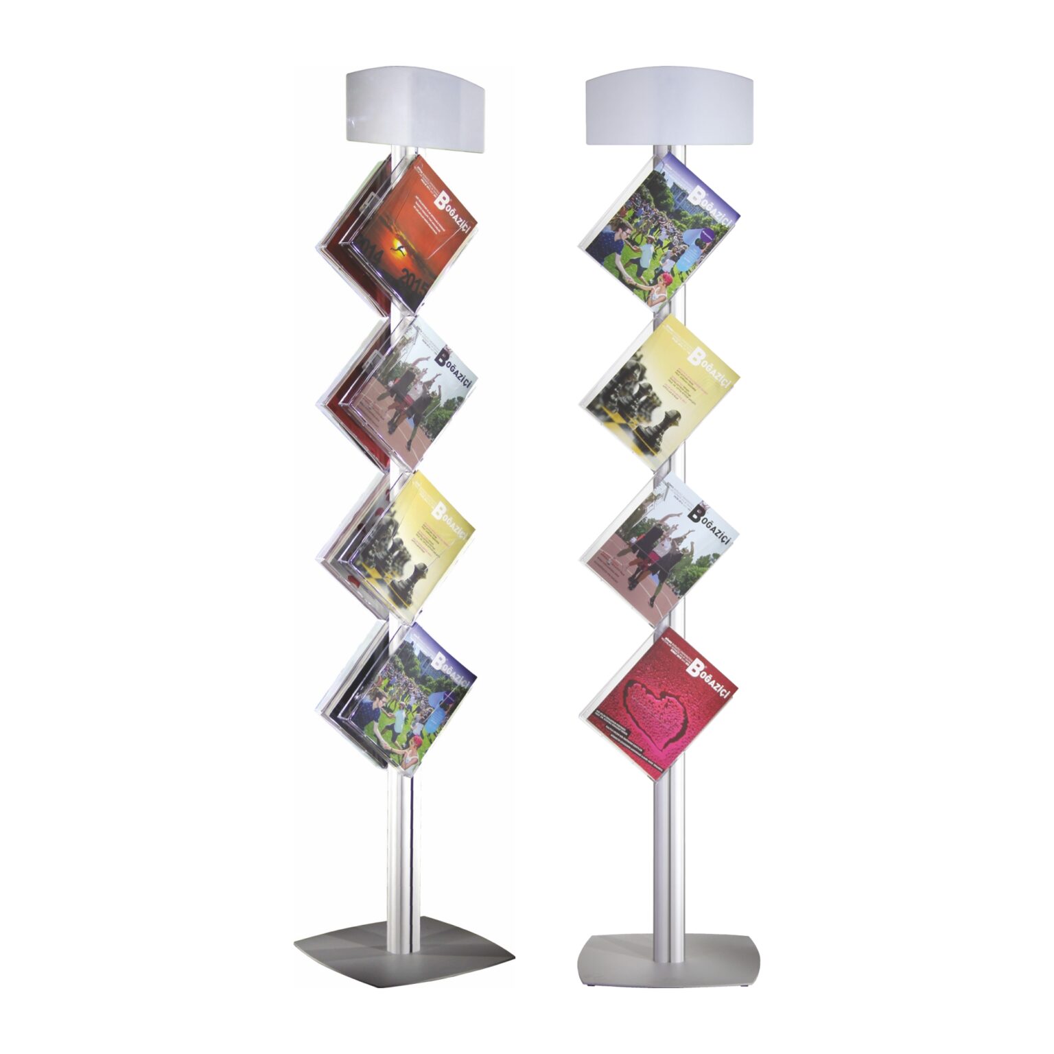 Slanted Leaflet Stand - Ores Display