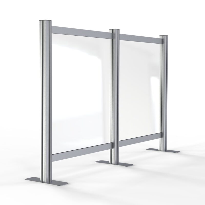 Reception Sneeze Guard - Ores Display