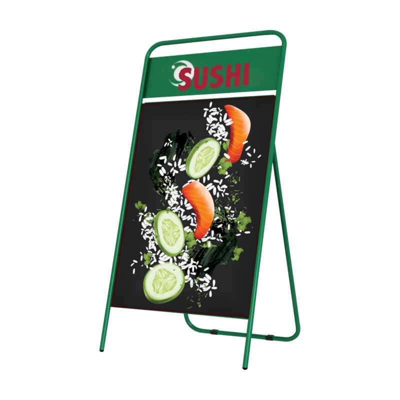 Steel A Board "Salute" - Ores Display