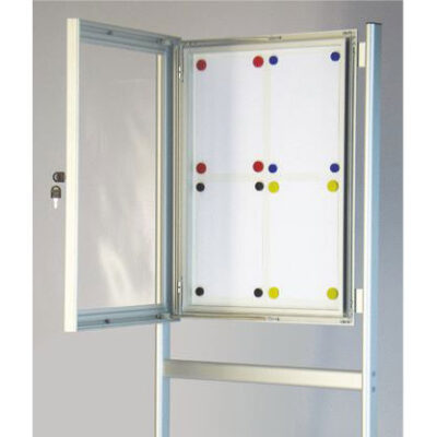 Magnetic Notice Board "T Foot" - Ores Display