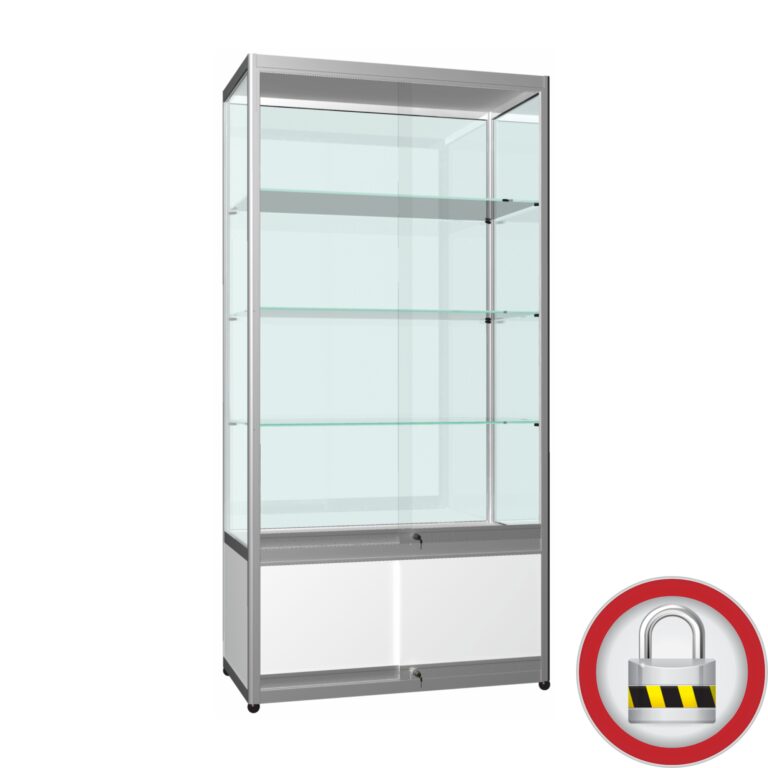 Tower Showcase "Sliding Doors with Storage" - Ores Display
