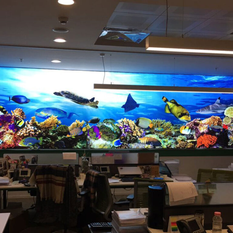 Illuminated Advertising Signage - Ores Display