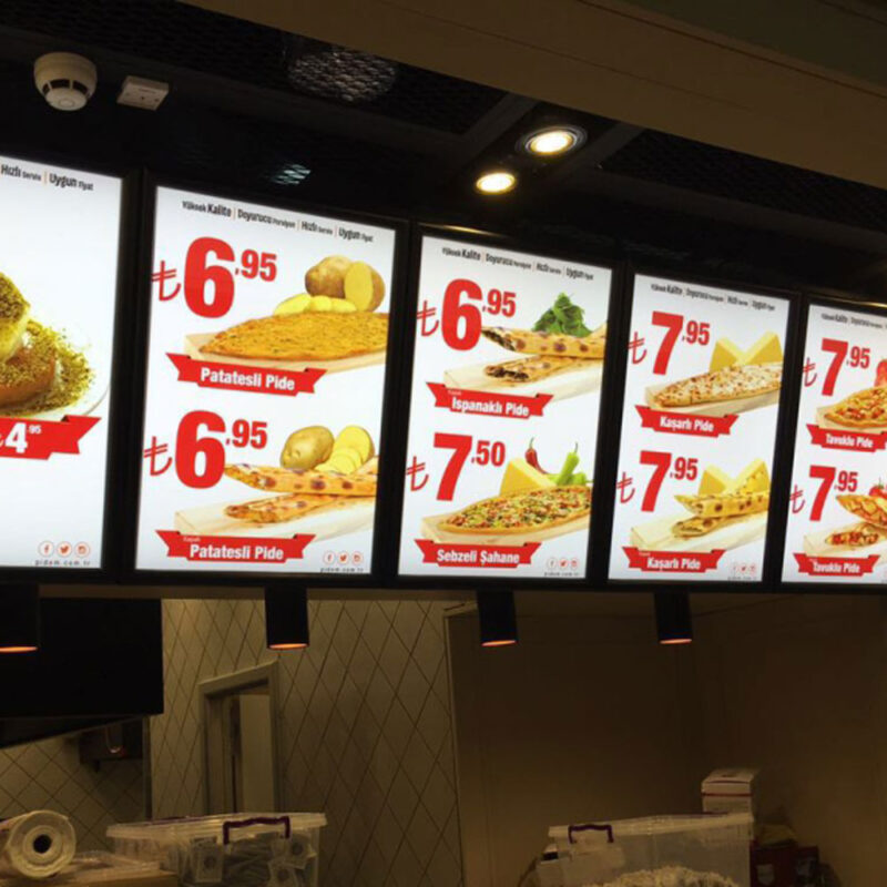 Illuminated Advertising Signage - Ores Display
