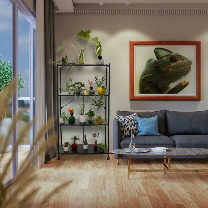 Metal XL Shelving Unit "Foldy" - Ores Display