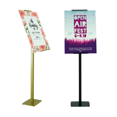 Metal Easel Display Stand – Single Leg - Ores Display