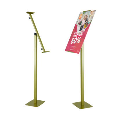 Metal Easel Display Stand – Single Leg - Ores Display